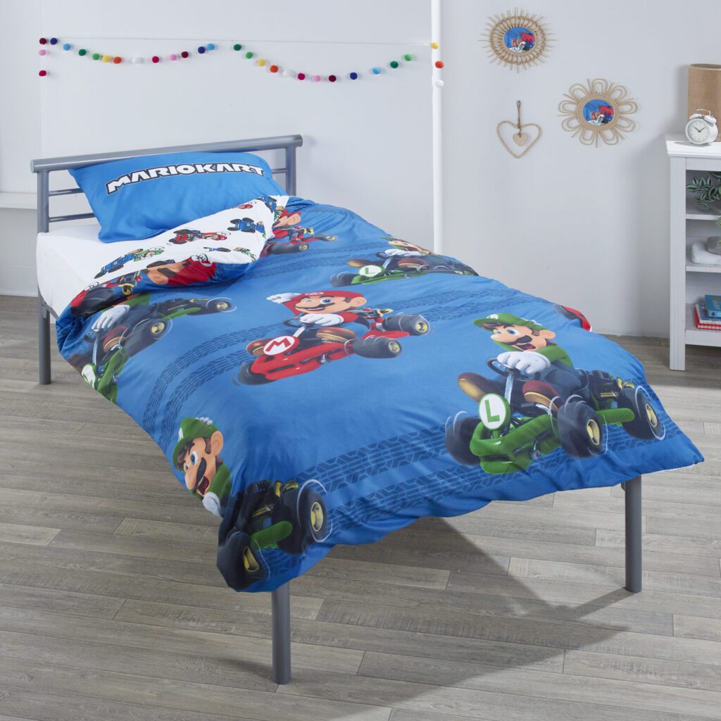 Super Mario Single Bedding Set - Kinder Valley