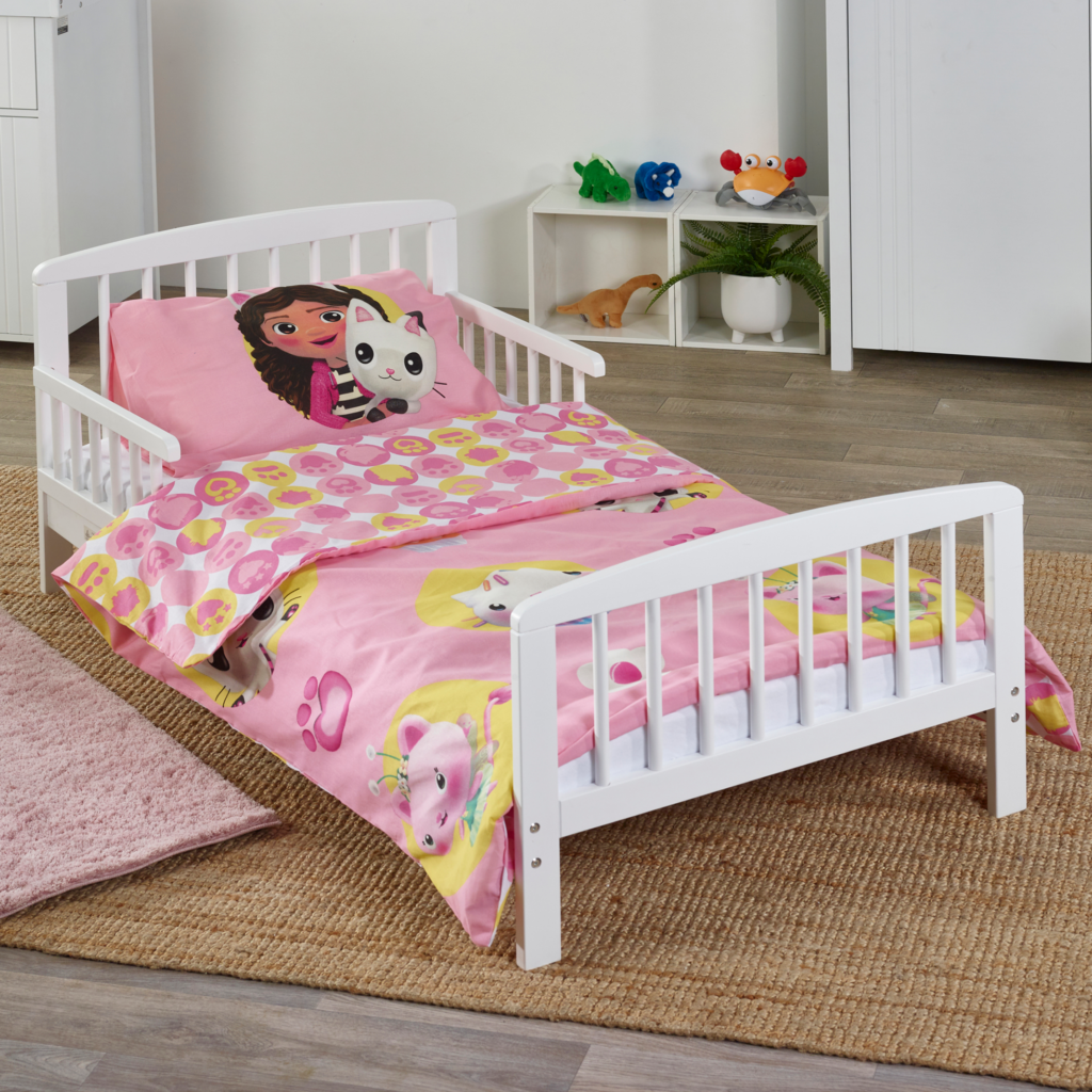 Gabbys Dolls House 7 Piece Sydney Toddler Bed Bundle